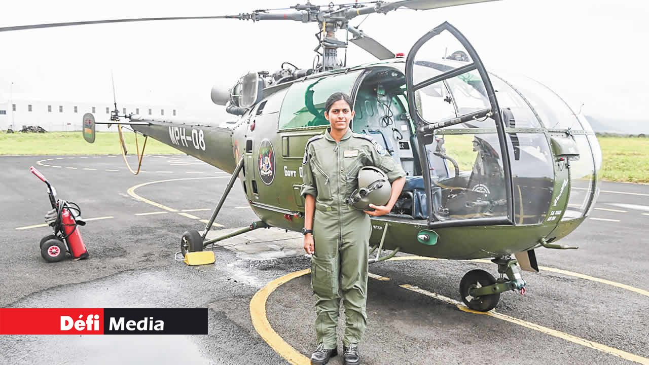 Souvaarna Ramjee-Essoo: Police Helicopter Squadron's First Woman Pilot Makes History