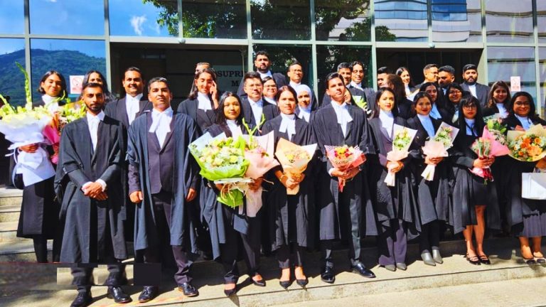 40 Fresh Barristers Sworn in to Champion Justice in Mauritius
