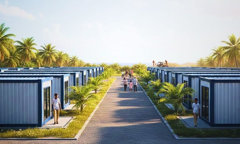 Government Funds New Modular Emergency Container Homes Project